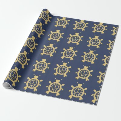 Shop Turtle Gift Wrap | Sea Turtle Wrapping Paper | Tortoise Wrap