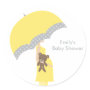 Yellow Umbrella Stickers | Zazzle