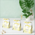 Yellow Watercolor Flowers Baby Shower Favor Boxes | Zazzle
