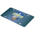 Yellowstone (arrowhead) license plate | Zazzle