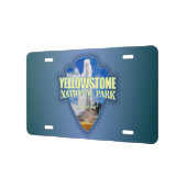 Yellowstone (arrowhead) license plate | Zazzle