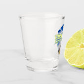 Yellowstone (arrowhead) shot glass | Zazzle