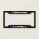 Yellowstone County Montana LPF License Plate Frame | Zazzle