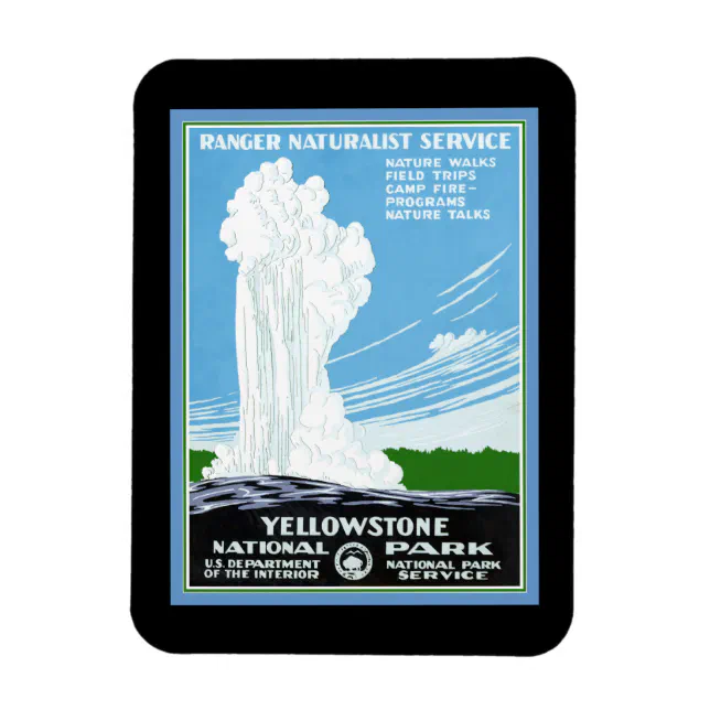 Yellowstone Magnet | Zazzle