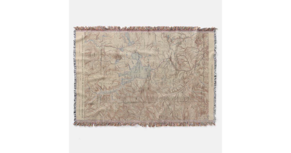 Yellowstone National Park 2 2 Throw Blanket | Zazzle