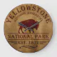 Yellowstone national park large clock | Zazzle