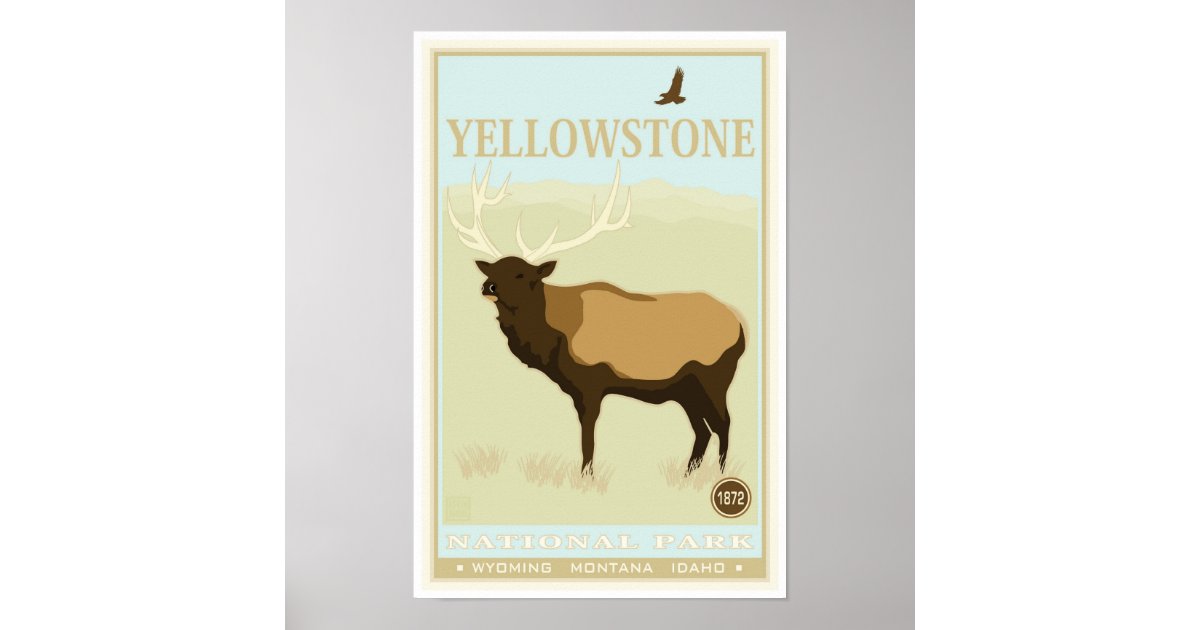 Yellowstone National Park Poster | Zazzle