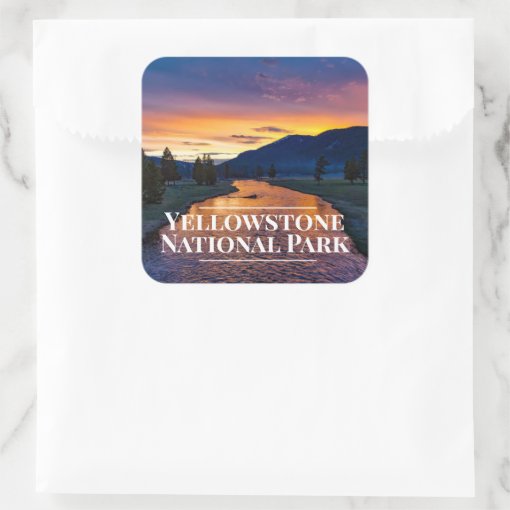 Yellowstone National Park Stickers | Zazzle
