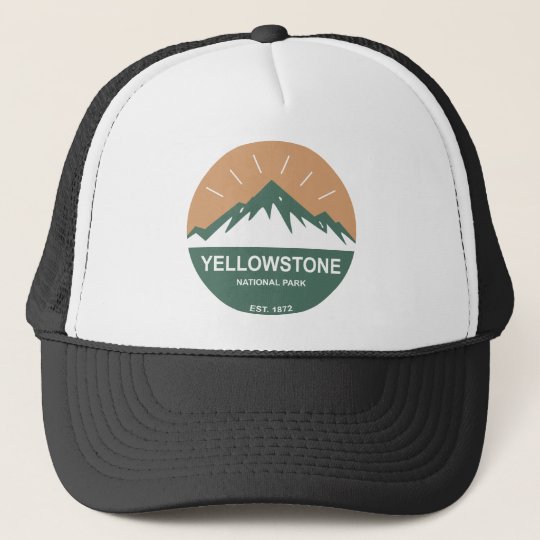 Yellowstone National Park Trucker Hat | Zazzle.com