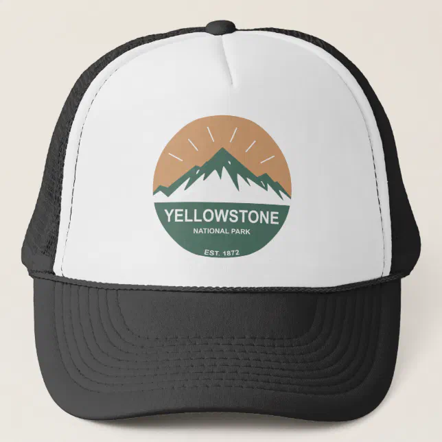 Yellowstone National Park Trucker Hat | Zazzle