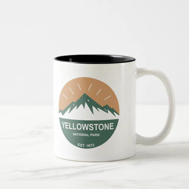 Yellowstone National Park Two-Tone Coffee Mug | Zazzle
