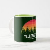 Yellowstone National Park Two-Tone Coffee Mug | Zazzle
