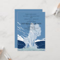 Yellowstone National Park Wedding Invitation Retro | Zazzle