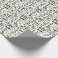 Yellowstone National Park Wildlife Pattern Wrapping Paper | Zazzle