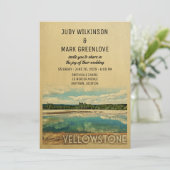 Yellowstone Park Wedding Invitation | Zazzle