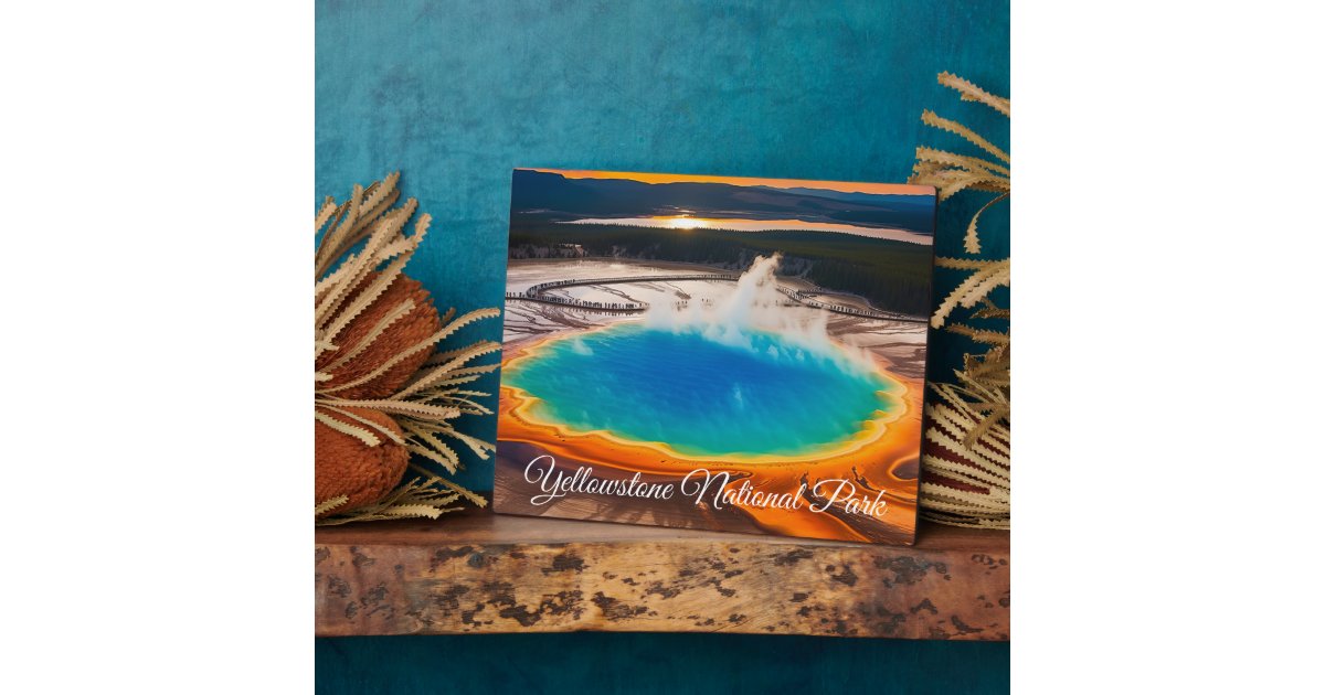 Yellowstone plaque | Zazzle