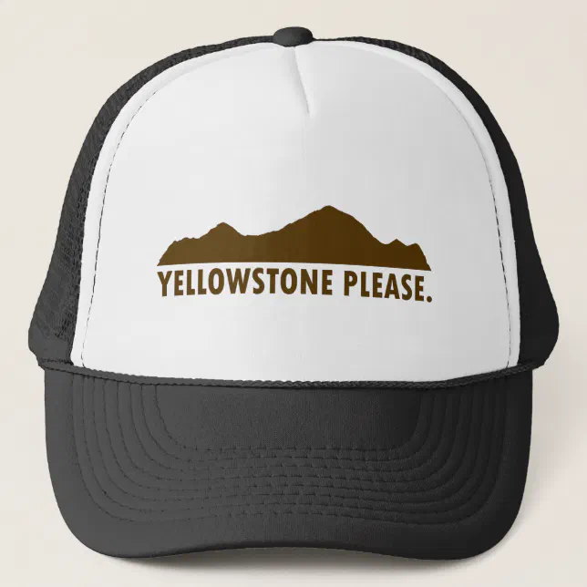 Yellowstone Please Trucker Hat | Zazzle