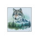Yellowstone Wolf Stone Magnet Set | Zazzle