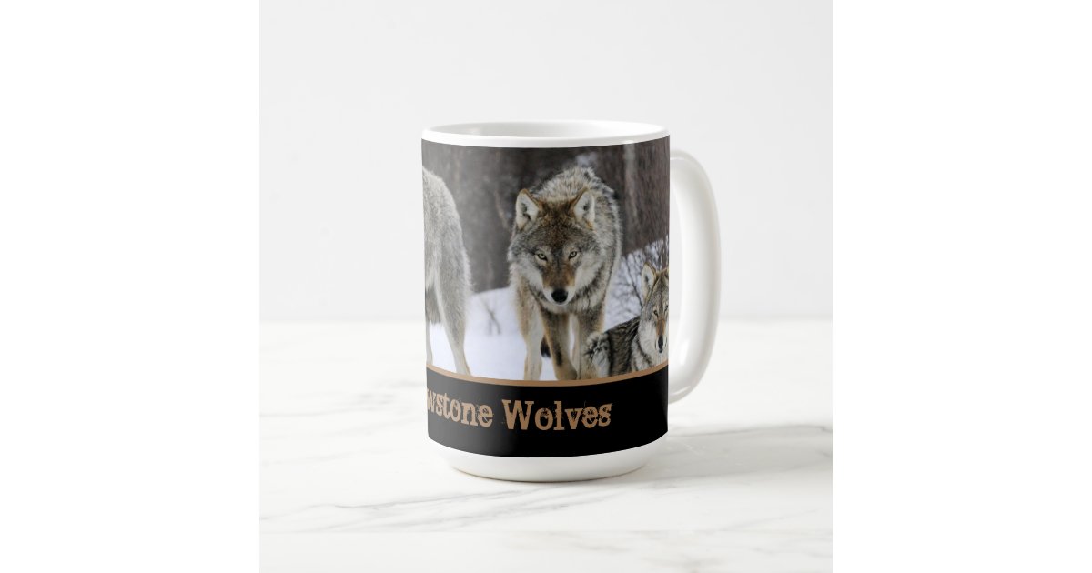 Yellowstone Wolves Coffee Mug | Zazzle