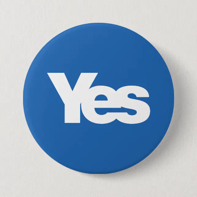 Yes Scotland Scottish Independence 2014 Button | Zazzle
