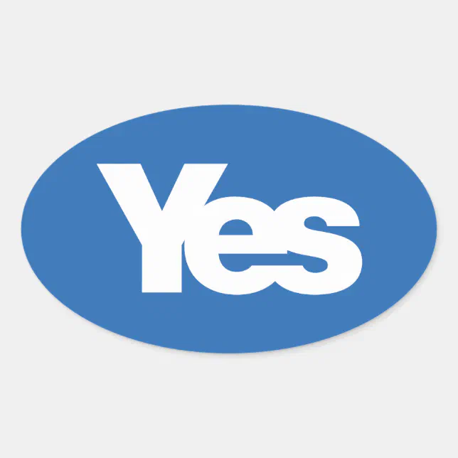 Yes Scotland Scottish Independence 2014 sticker | Zazzle