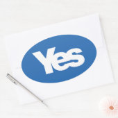 Yes Scotland Scottish Independence 2014 sticker | Zazzle