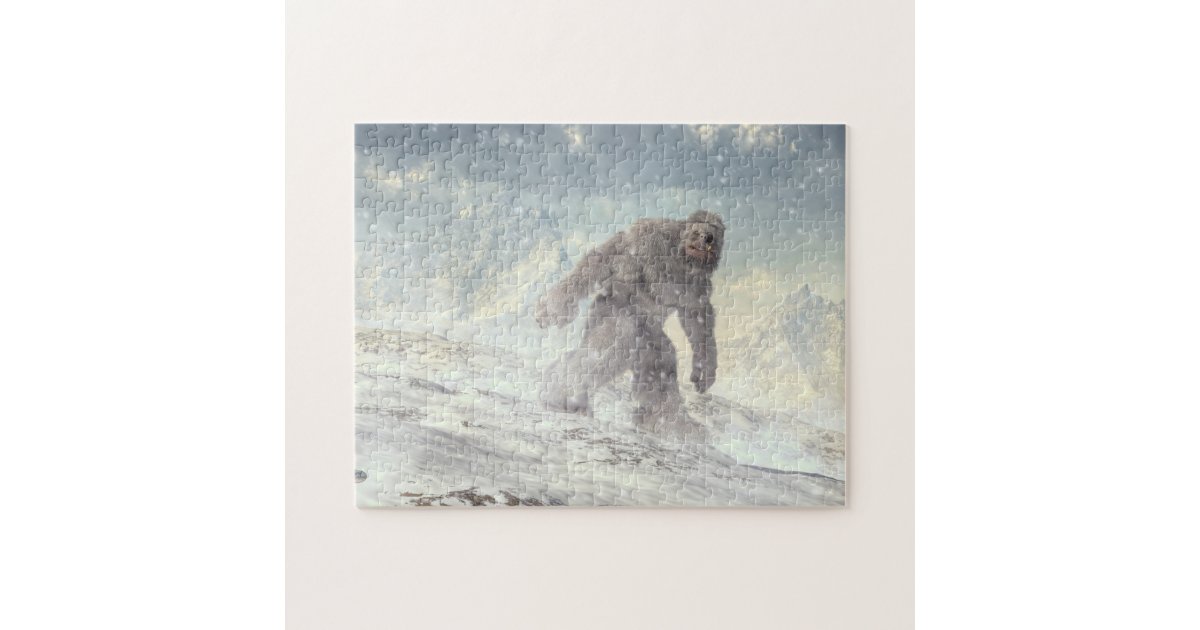 Yeti Jigsaw Puzzle | Zazzle