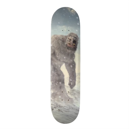 Yeti Skateboard Deck | Zazzle.com
