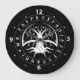 Yggdrasil Circle Runes Wall Clocks | Zazzle