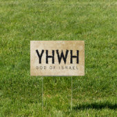 YHWH (Jehovah) Sign | Zazzle