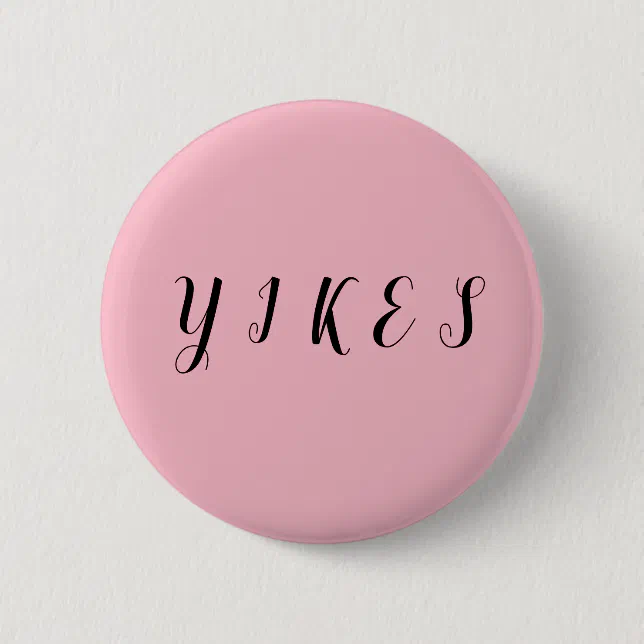 Yikes Meme Button | Zazzle