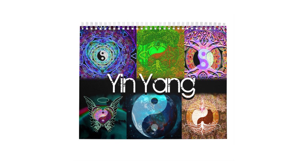 Yin Yang Calendar | Zazzle