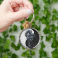 Yin Yang Chinese Dragon Large Key Ring | Zazzle