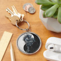 Yin Yang Chinese Dragon Large Key Ring | Zazzle