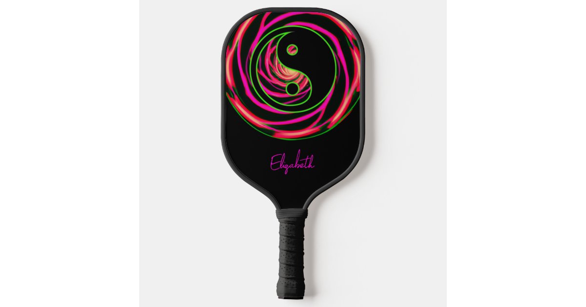 Yin Yang Fire Pickleball Paddle | Zazzle