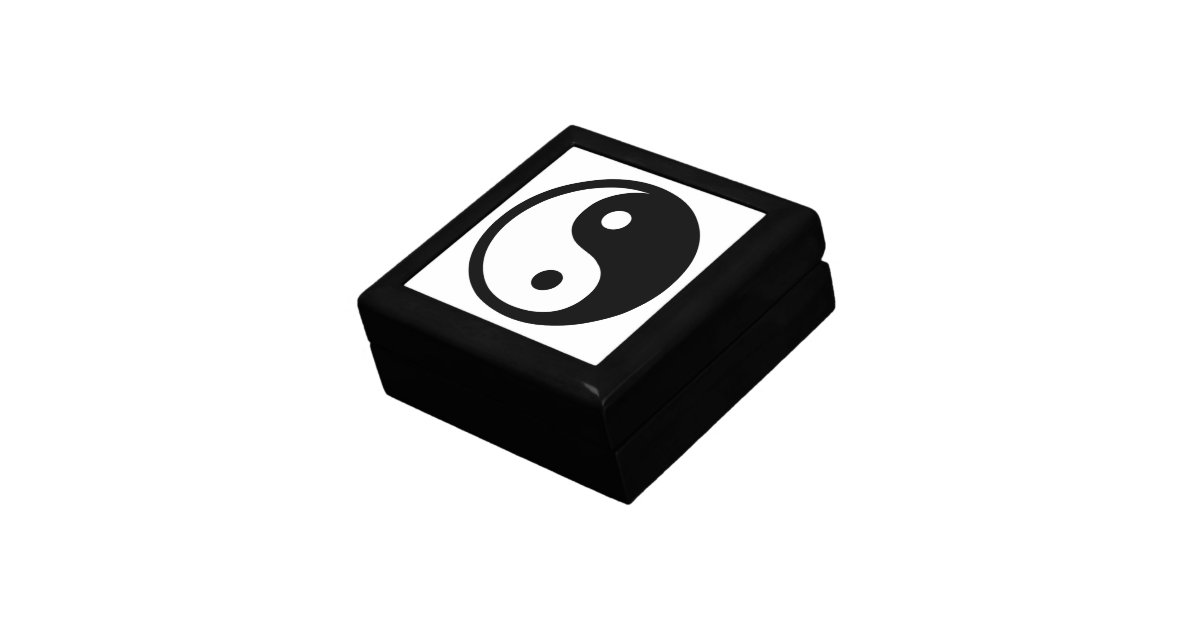 Yin Yang Gift Box | Zazzle
