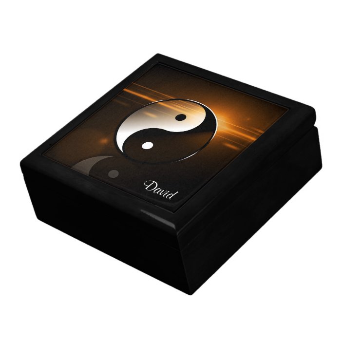 Yin Yang Keepsake Gift Box | Zazzle.com
