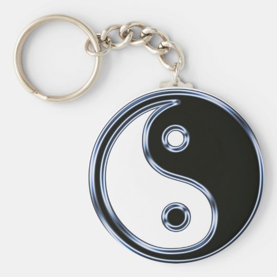 Yin Yang Key Chain | Zazzle.com