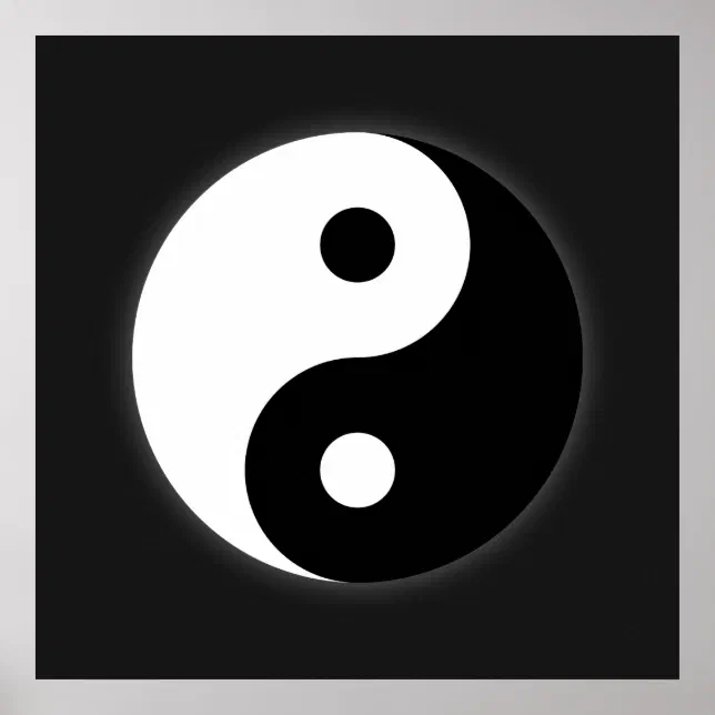 Yin Yang Poster | Zazzle