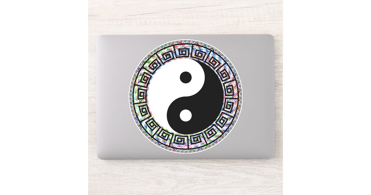 Yin Yang Sticker | Zazzle
