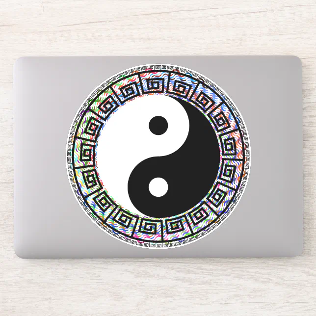 Yin Yang Sticker | Zazzle