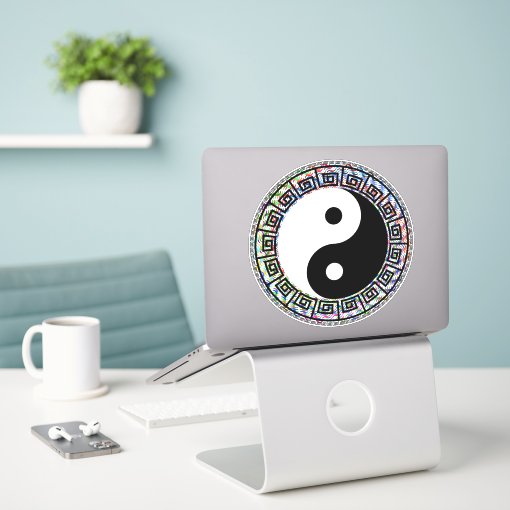 Yin Yang Sticker | Zazzle