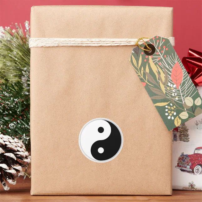 Yin Yang Stickers | Zazzle