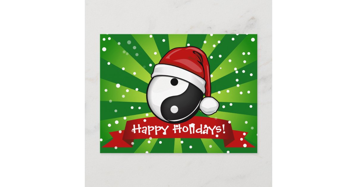 Yin Yang Symbol Holiday | Zazzle