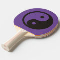 Yin Yang Symbol - solid tattoo design Ping Pong Paddle | Zazzle