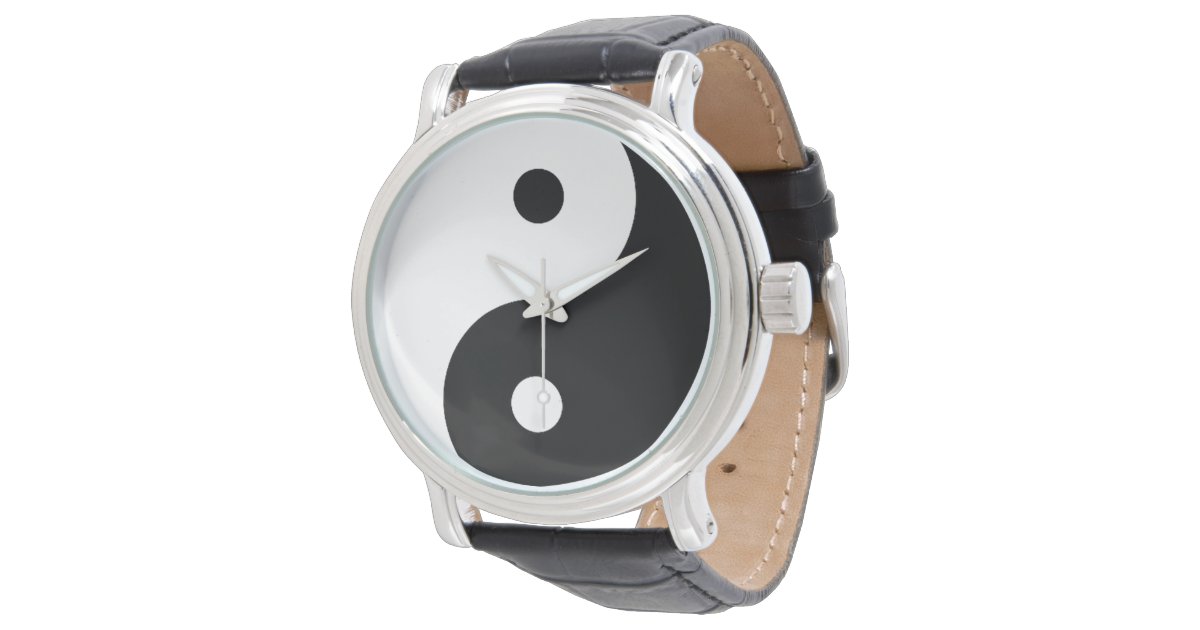 "Yin Yang" Watch | Zazzle