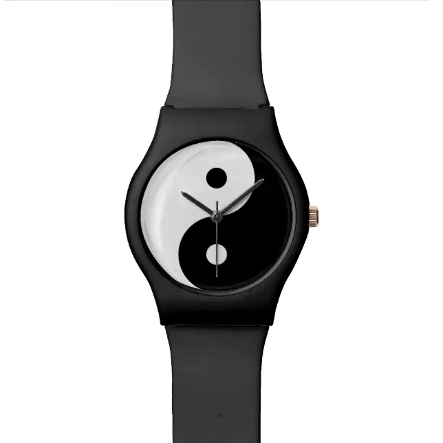 "YIN YANG" WRISTWATCH | Zazzle
