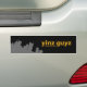 Yinz guyz bumper sticker | Zazzle