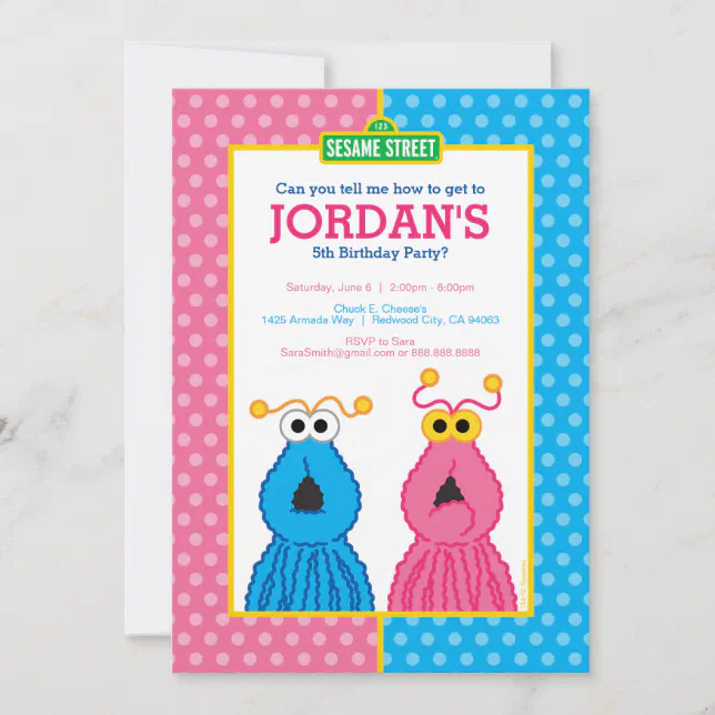 Yip-Yips Birthday Invitation | Zazzle