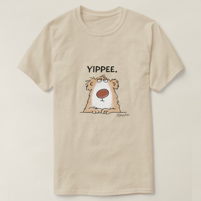 YIPPEE BEAR Sandra Boynton T-Shirt | Zazzle.com